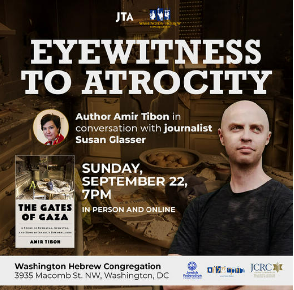 Eyewitness to Atrocity: Author Amir Tibon in conversation with journalist Susan Glasser | Jewish ...